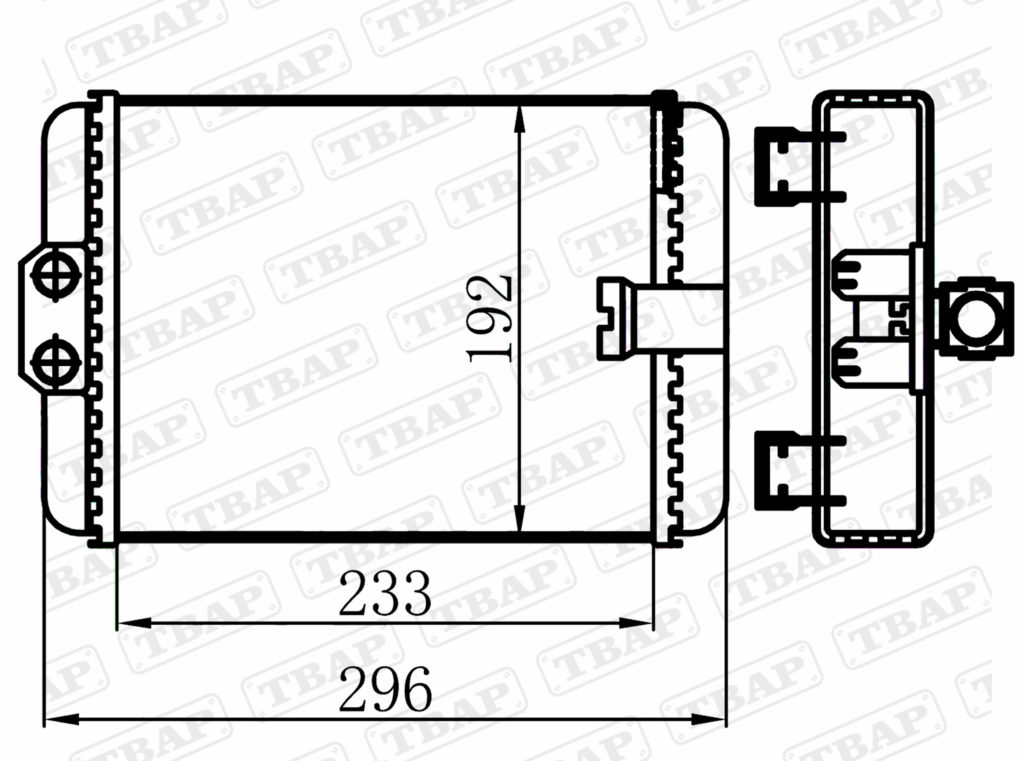 Heater Core For MERCEDES W210 E200 E220 E230 E240 E250 E270 E280 E290 ...